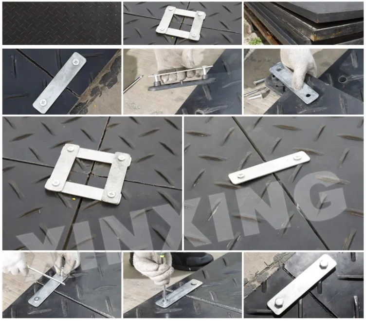 HDPE Plastic Track Matting Boards for Rig Matting Protection