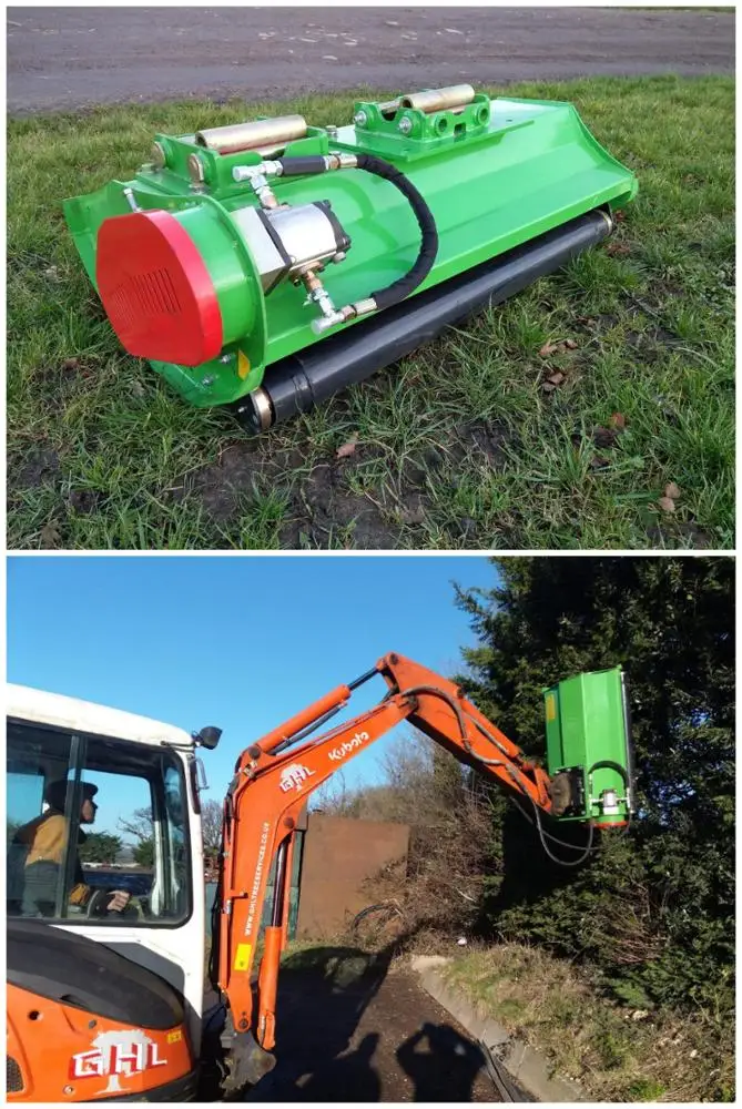 ATV Flail Mulcher Mower with Self Engine for Garden - Mulcher Mit Motor