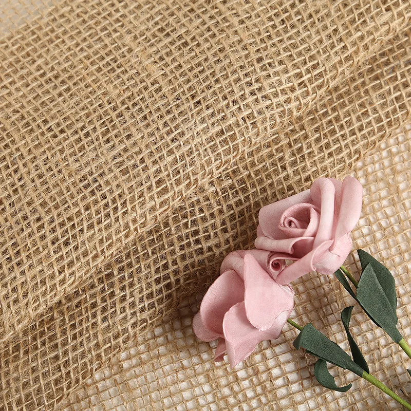 Jute Burlap Fabric - Eco-Friendly and Versatile DIY Crafts