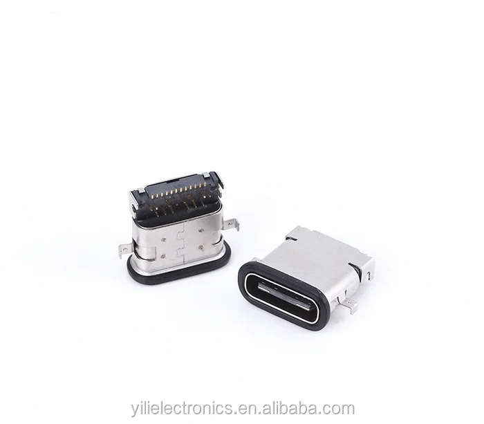 Professional Manufacturer Of Ip67 Waterproof Usb Type C Female R/a Smt ...