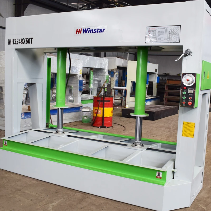 Woodworking Hydraulic Wood Press Machine For Plywood 50ton Veneer Cold ...