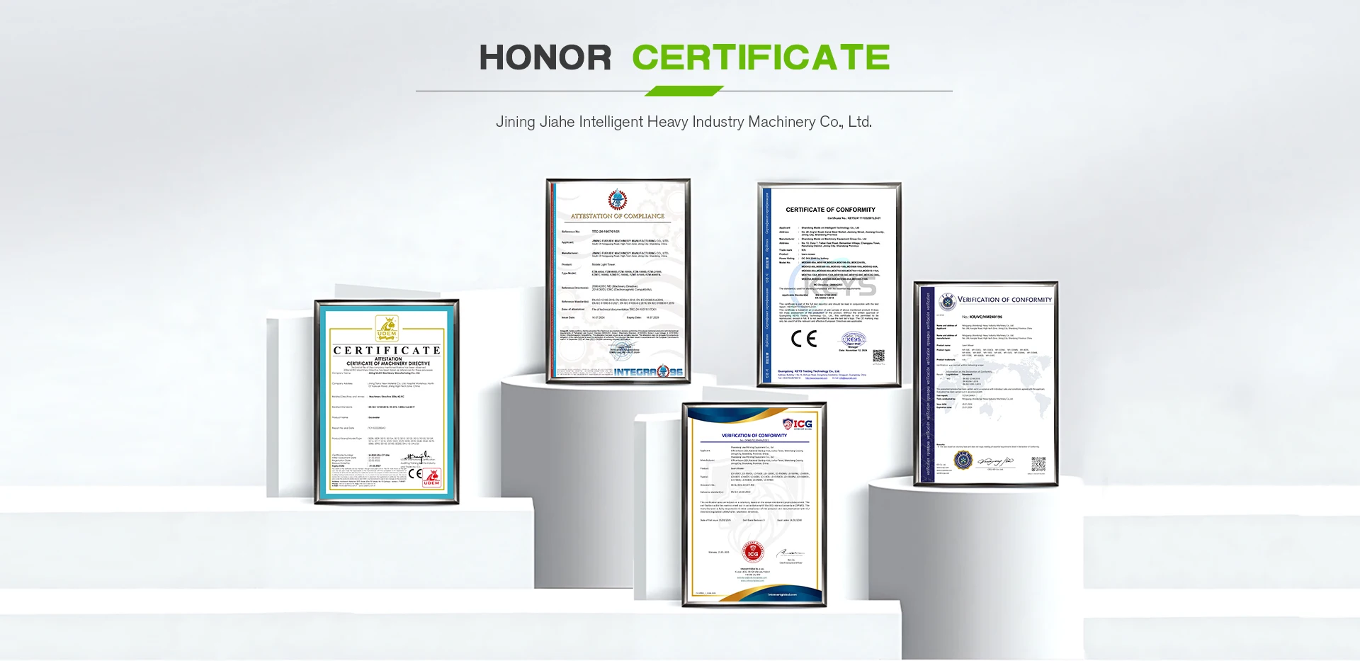 Company Overview - Jining Jiahe Intelligent Heavy Industry Machinery Co ...