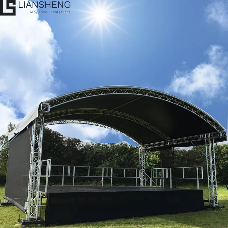 Aluminum Outdoor Event Tent Concert Stage Riser Platform