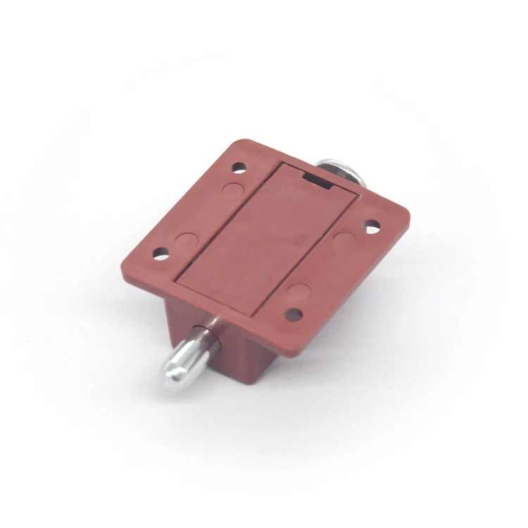 Furniture Hardware Spring Loaded Automatic Button Plastic Push Latch ...