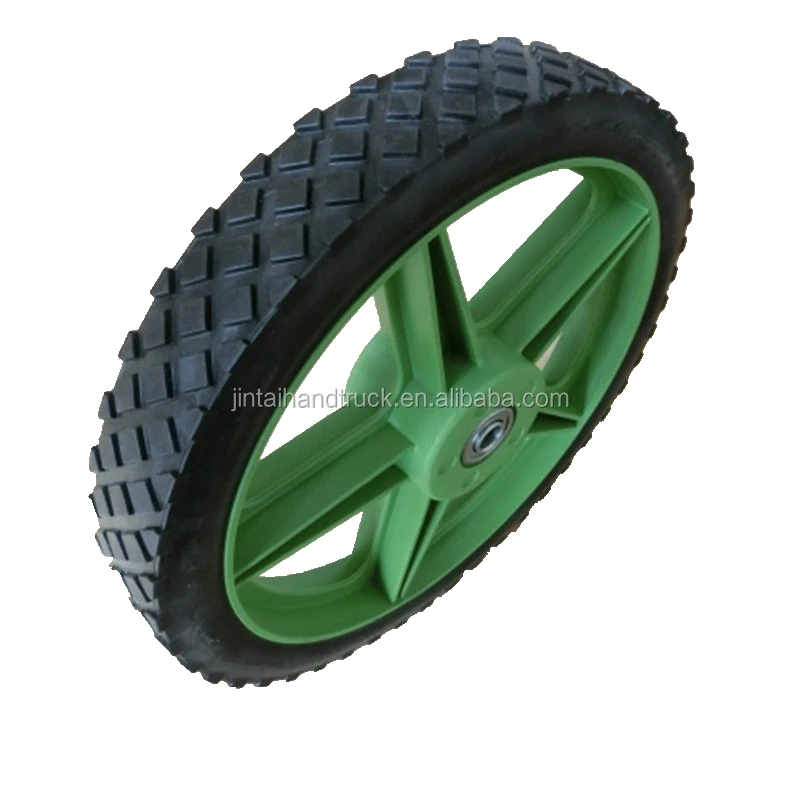 12" Plastic Rubber Wheel 12x1.75 Pvc Rubber Wheel 12"x1.75" Lawn Mower ...