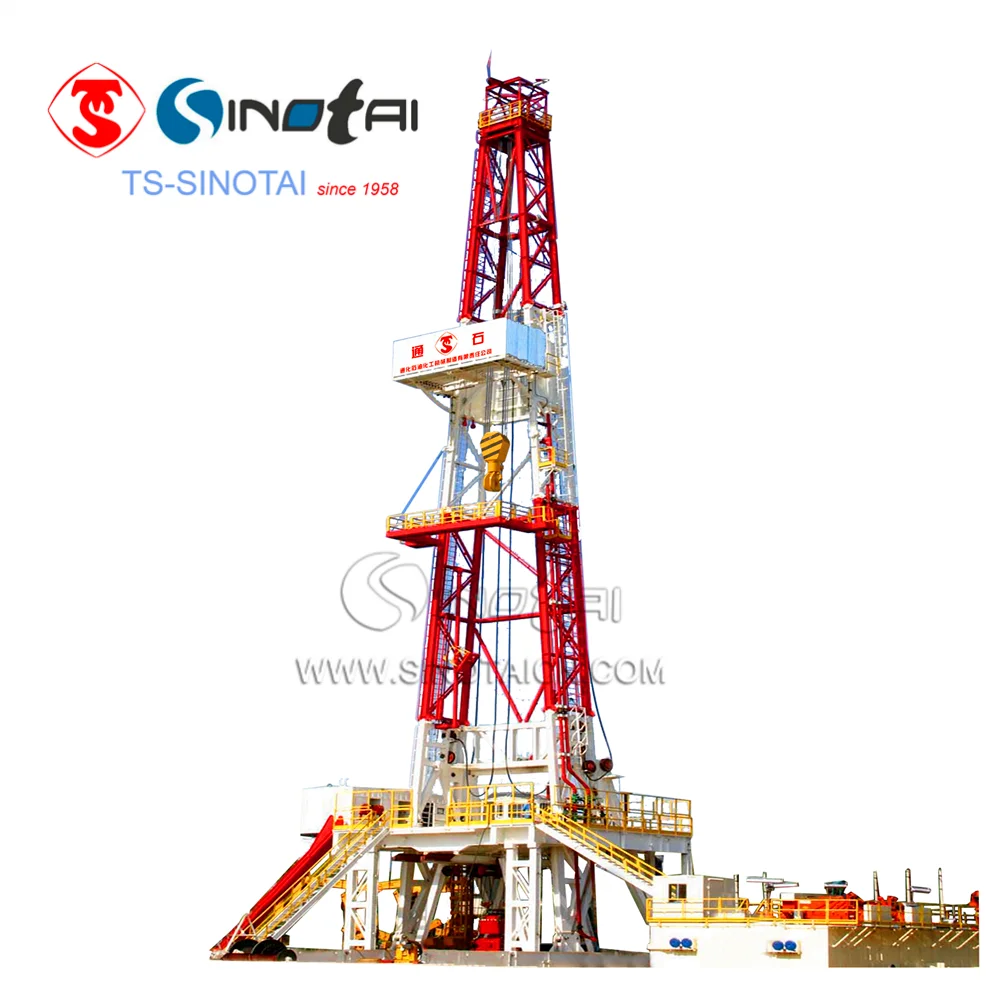Api Standard Zj30/zj40 Skid-mounted Oil Well Drilling Rig - Buy Oil ...