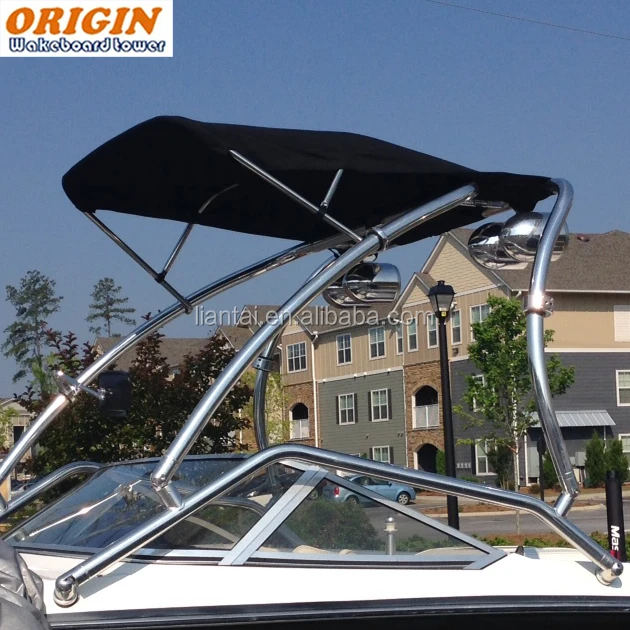 Origin Aluminium Advancer Boat Wakeboard Tower with Bimini