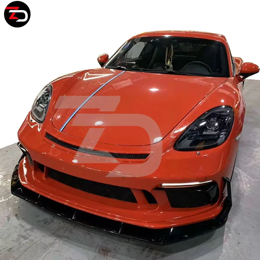 Hot Sale Gt3 Rs Style Body Kit For 718 Cayman Gts Boxster S With Front ...