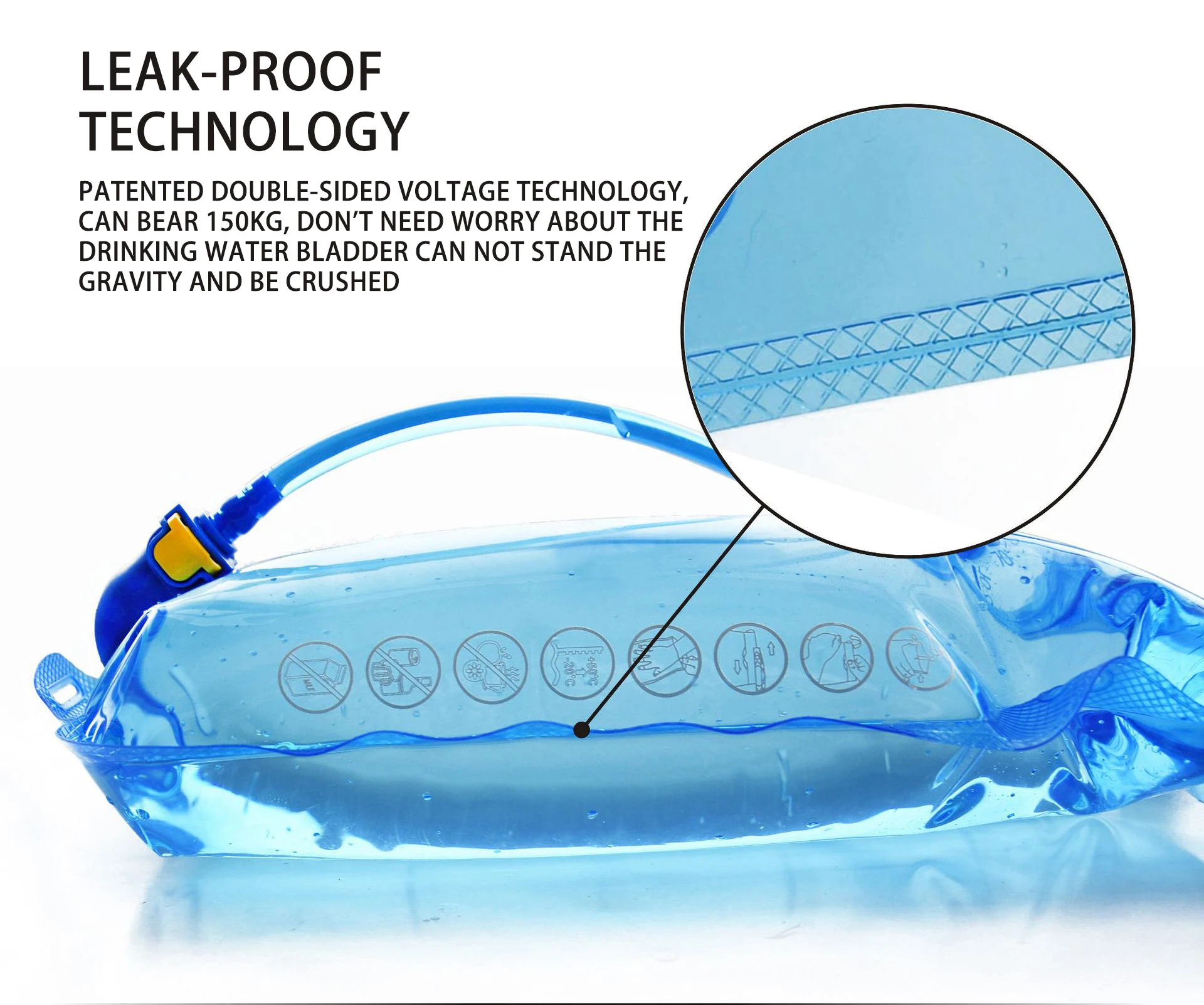 Transparent Simple Water Bag Waterbags for Sport Using/Custom Logo ...
