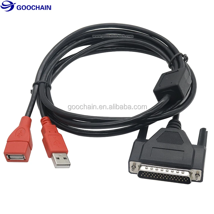 D-sub 44pin Cable Db44 Pin To Usb A Male And Female Usb Connector Cable ...