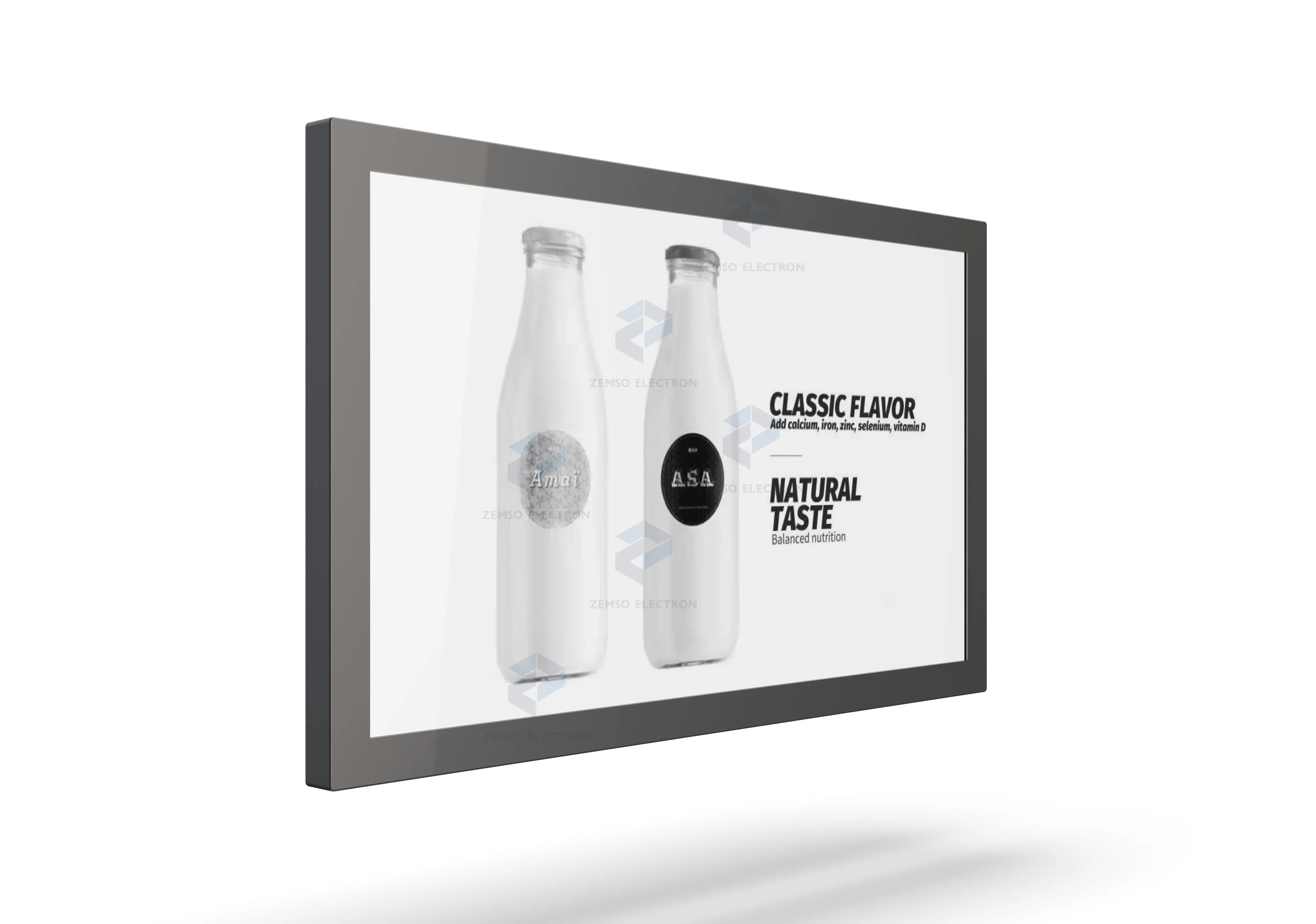 Outdoor Street 42 Inch Big E-ink Display,Bus Shelter E-ink Signage ...