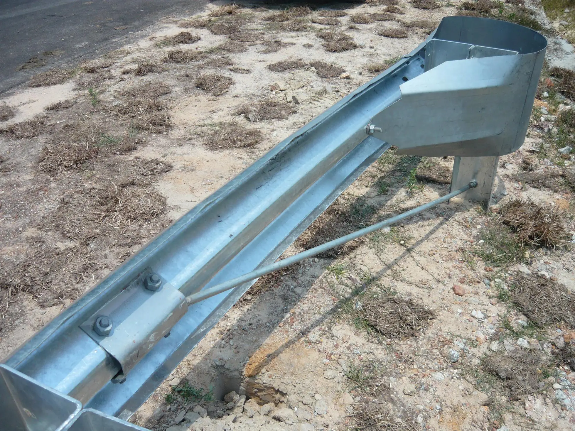 Roads Safety Highway Guardrail Used Skt End Terminal For Sale - Buy ...