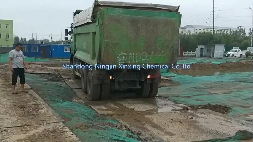 Interlock Composite Crane Mats Rigtrak Mats For Ground Protection On ...