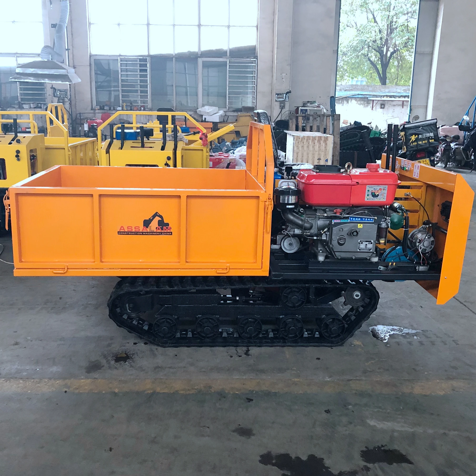 Mud Dumper Truck 1 Ton Mini Crawler Tractor For Sale Peru - Buy Mini ...