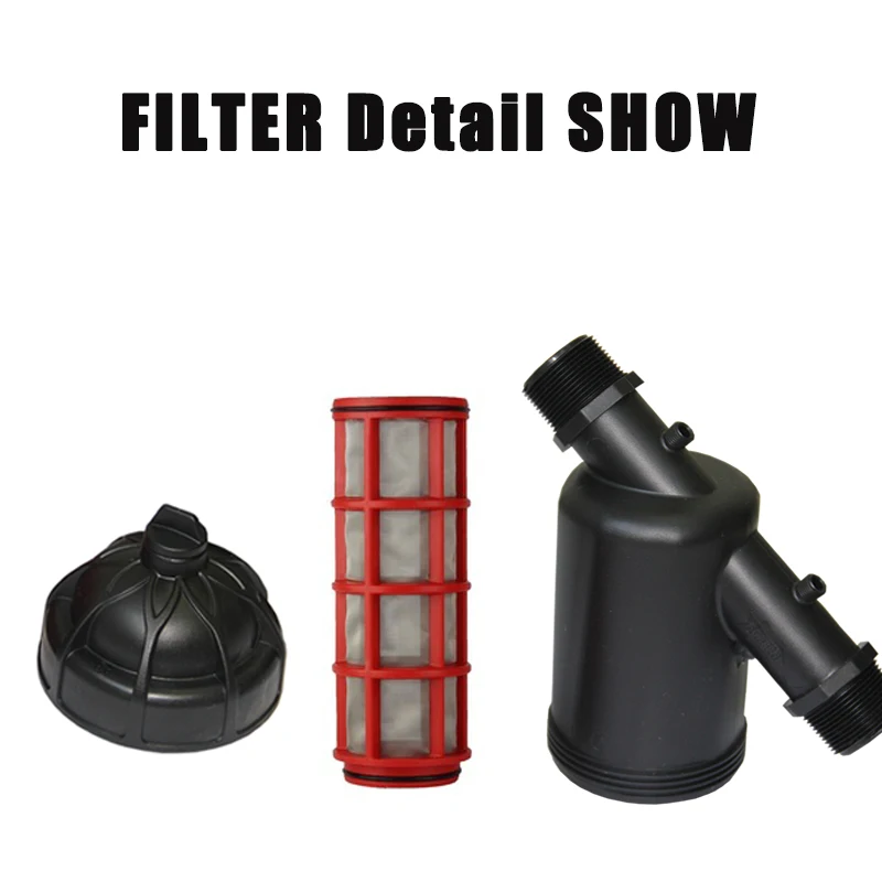 2 Inch Screen Filter Mannual Filter 120 Mesh For High Filtration