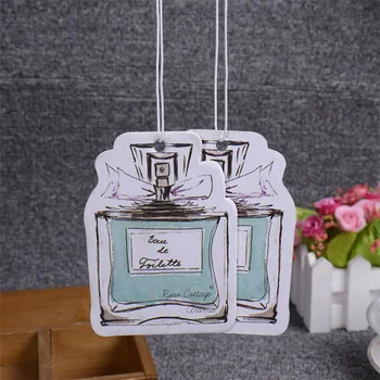 Hanging Pendant Cute Perfume Bottle Shape Vehicle Custom Car Paepr Air ...