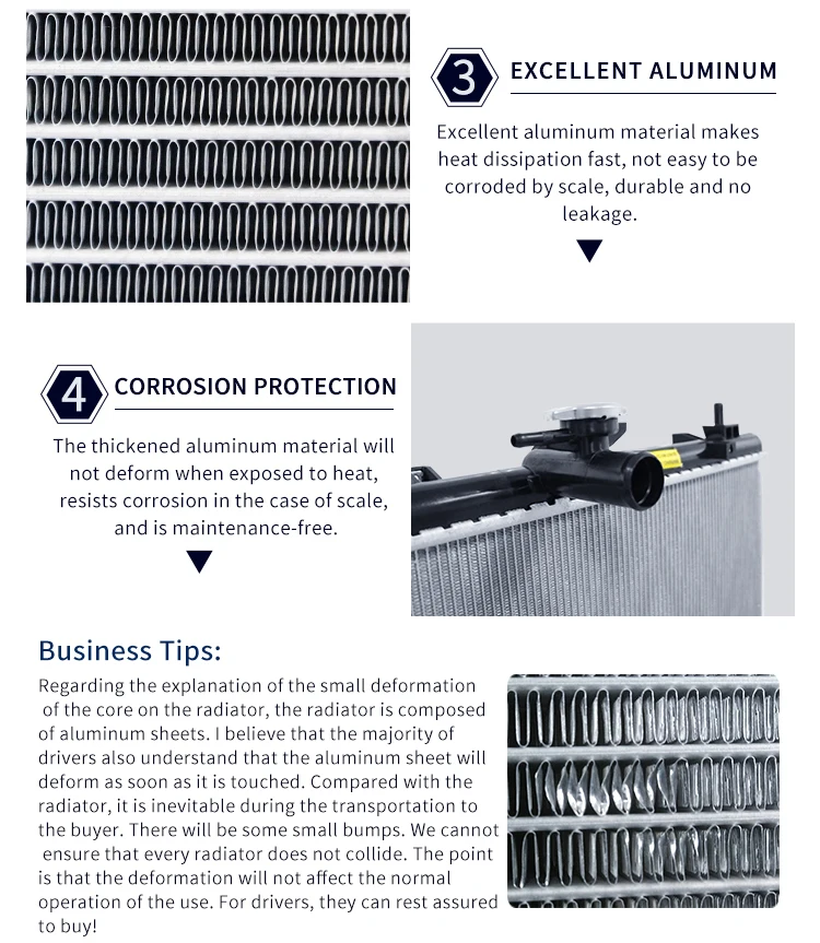 Toyota Avanza Auto Radiator OEM 16400-BZ720 - Polar Quality