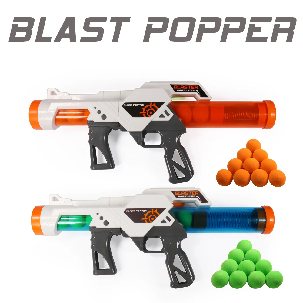 Exercise N Play 2PCS Power Popper Gun Dual Battle Pack