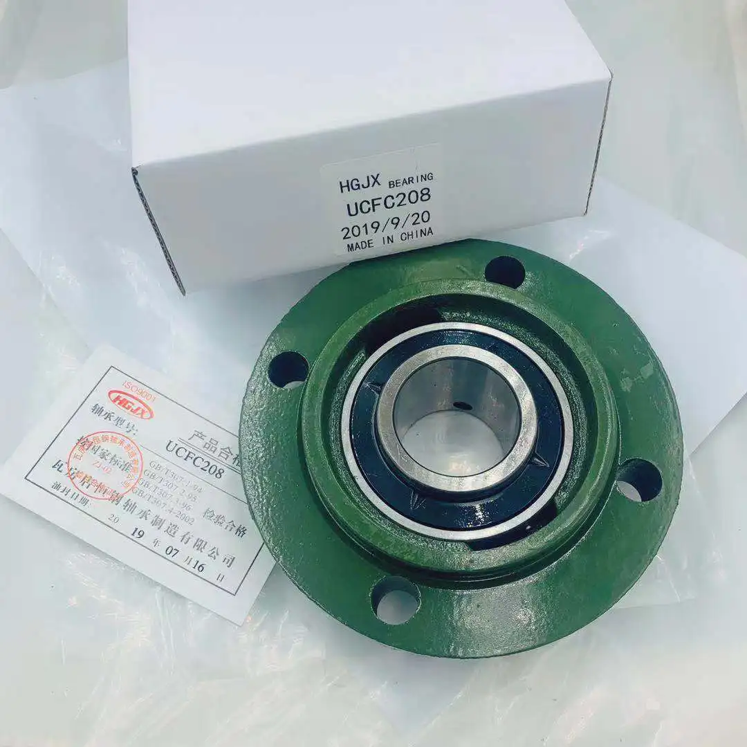 Cast Iron Steel Housing Ucfc208 Insert Ball Bearing Units Fc208 Pillow ...