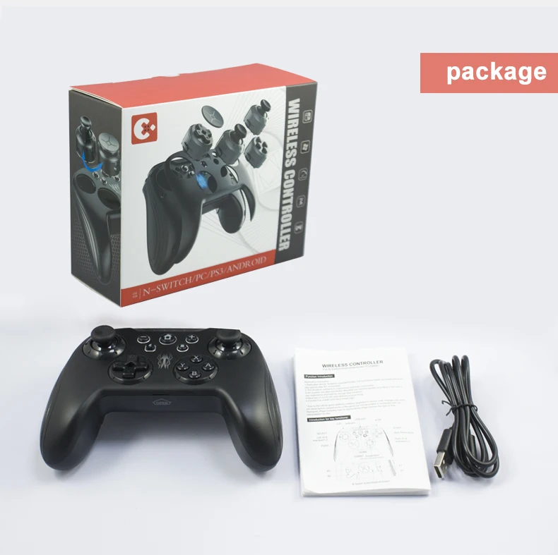 N-switch Pro Controller Wireless Wired Bluetooth 2.4g Wireless ...