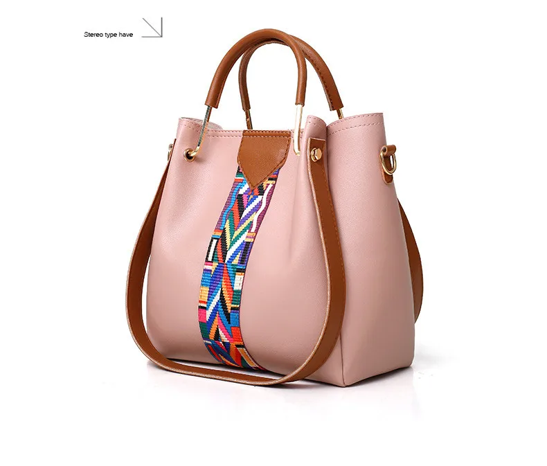 Bolsos Mujer 2020 4 Pcs Set Color Contrast Luxury Vintage Handbags For ...