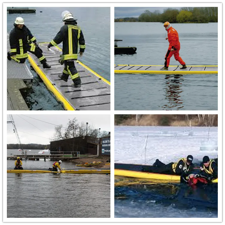 Inflatable Floating Dock Rescue Bridge Path Platform Walkway - Buy ...
