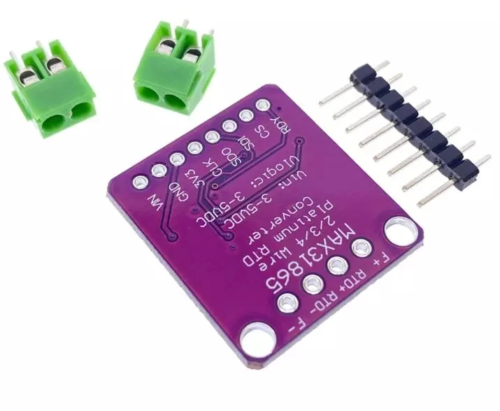 Max31865 Pt100 To Pt1000 Rtd-to-digital Converter Board Temperature ...