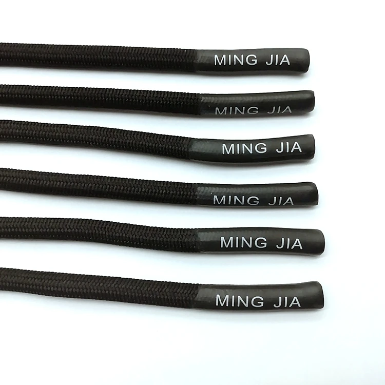 High Quality Custom Drawcord with Silicone Ends for Clothes