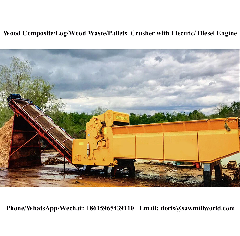 Wood Shredder - Efficient Wood Chipper Machine Price