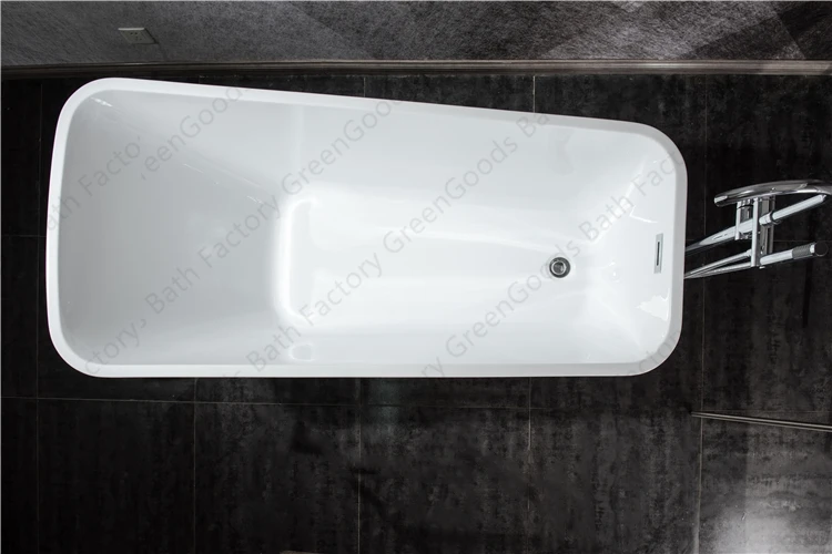 Unique Design Graceful Trapezoidal Shape Dutch Freestanding Shower Bath ...