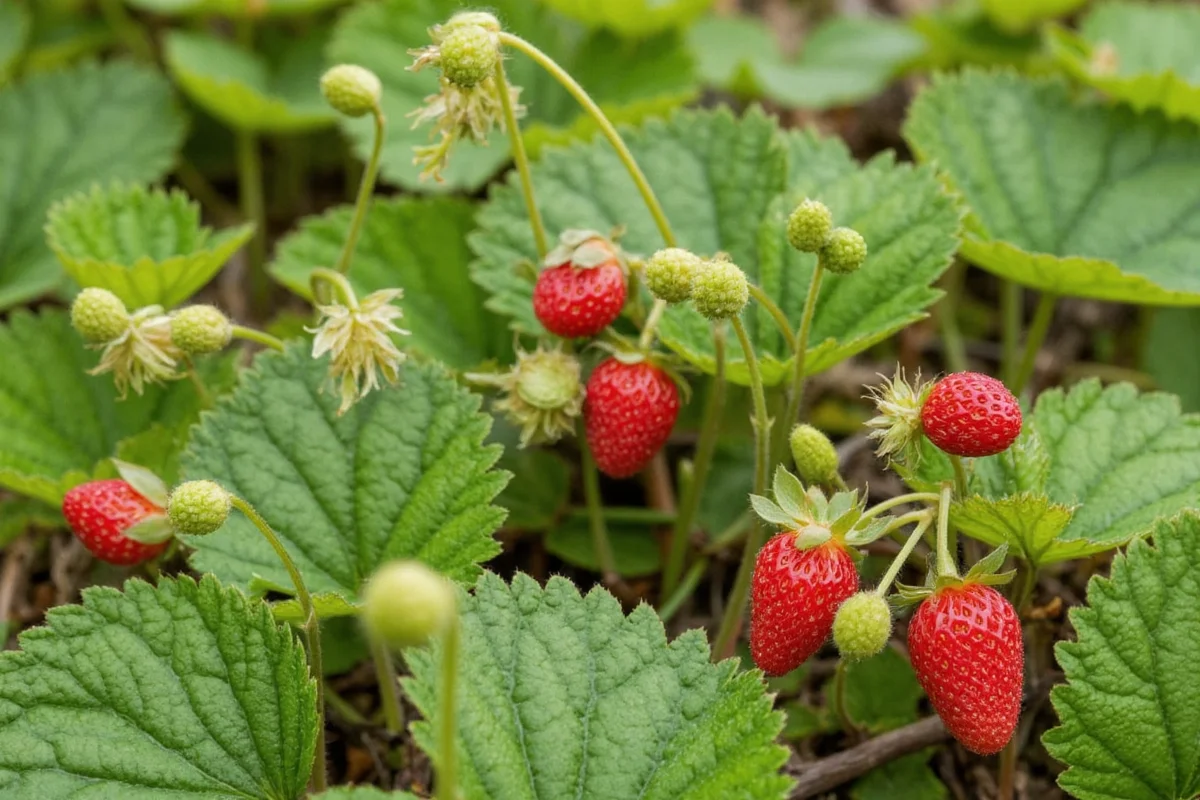 What Do Wild Strawberry Plants Look Like?