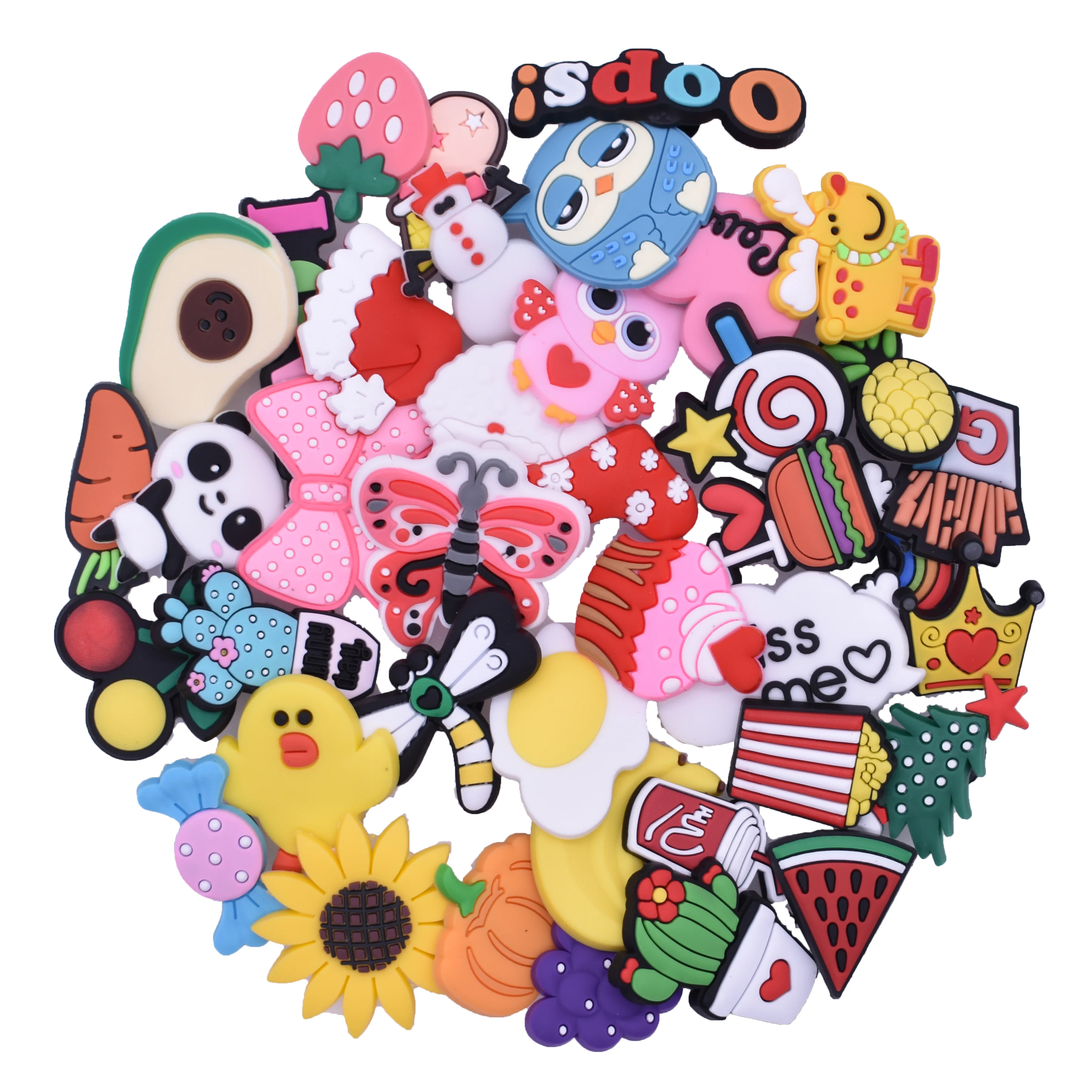 Super Design Hot Selling Logo Croc Charms Shoelace Decoration Slipper ...