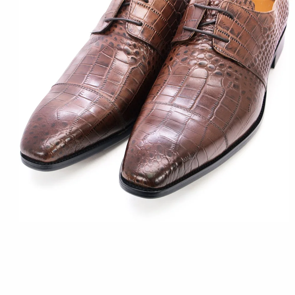 Daniel Wafer Classic Oxford Men's Shoe - Formal Leather