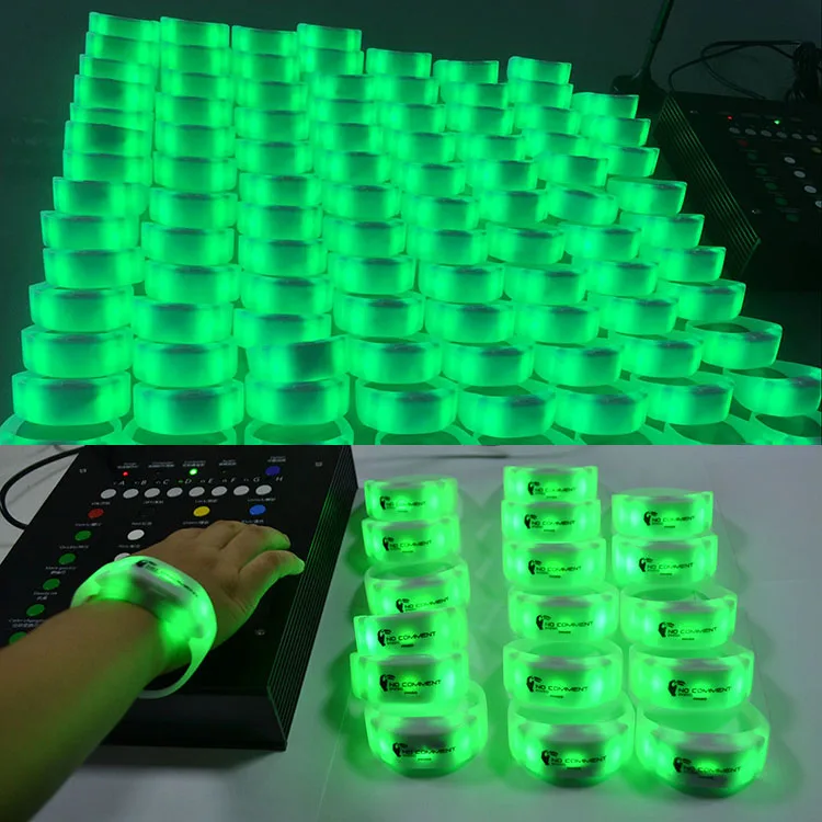 LINLI LED Wristband - Programmable Wireless Remote Control