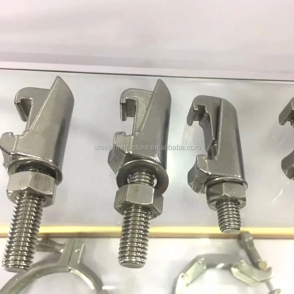 Sanitary Ss304 Vacuum Clamps - Durable Double Claw Hose Clamps, Oem ...