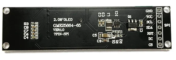 2.08 Inch OLED Display Module - SH1122, 256x64 Resolution