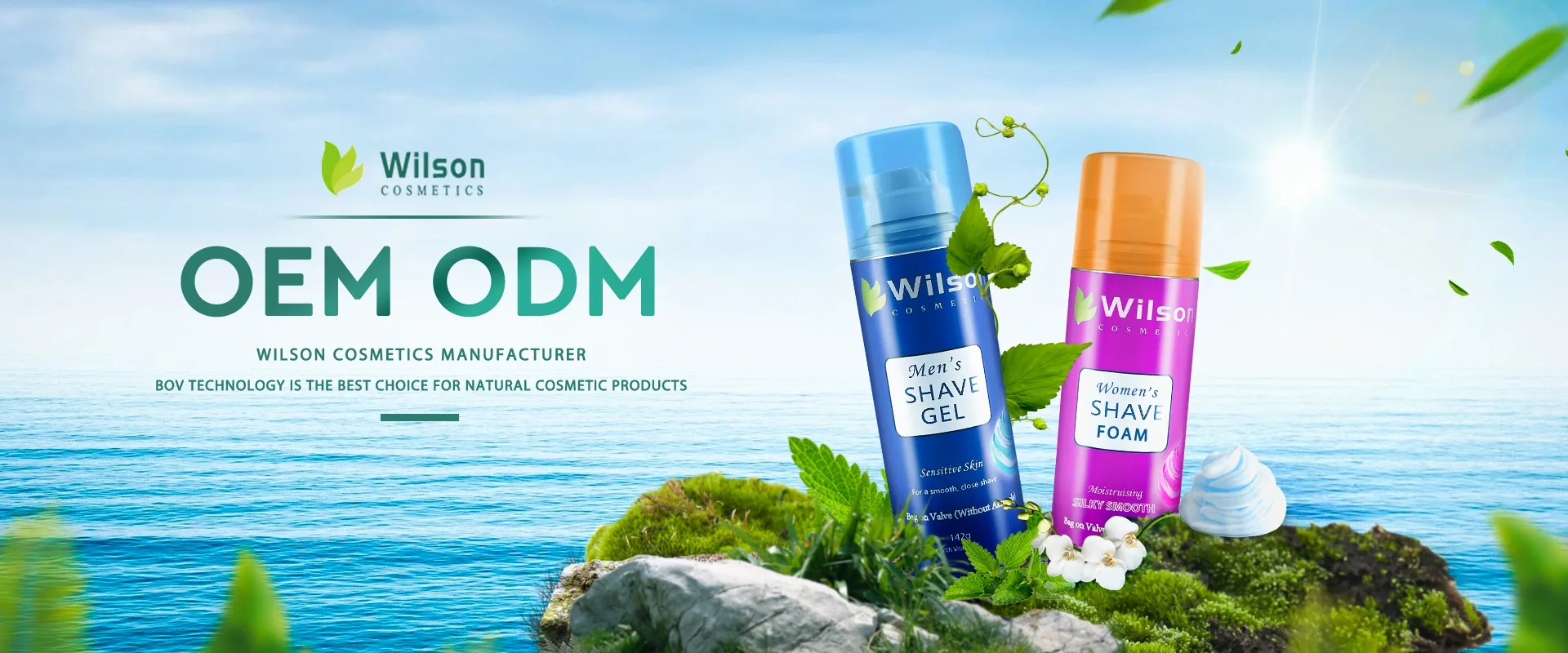 Wilson Cosmetics Co., Ltd. - Shave Gel, Shave Foam