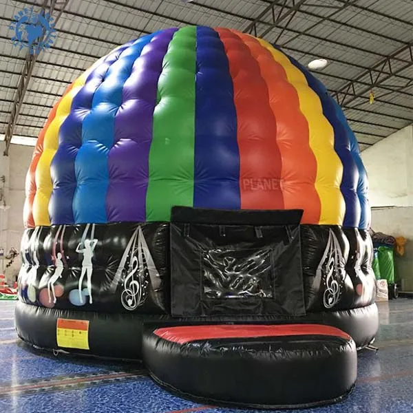 Newest Design Dancing Disco Dome Inflatable Bounce House Party Dome ...