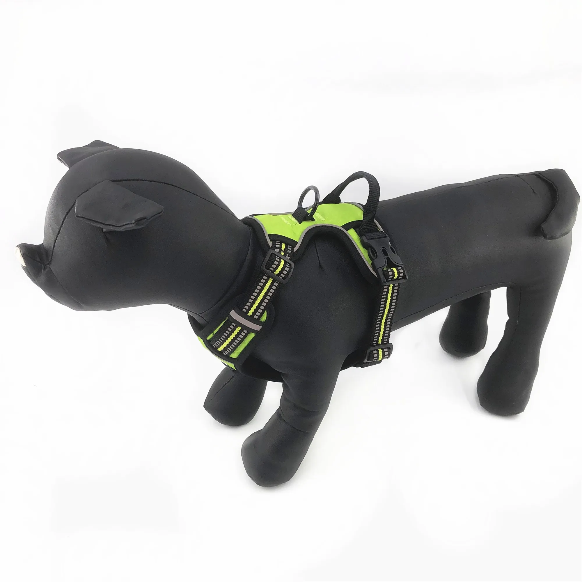 Amazon Custom Logo Mesh Dog Harness Soft Fabric Dog Pet Adjustable ...