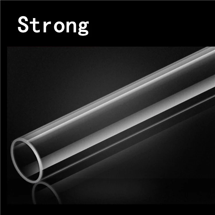 Transparent Plastic Tube Customized Diameter Clear Pc Pmma Pipe - Buy ...