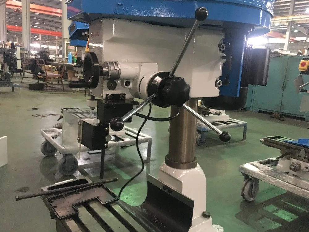 ZAY7045 Belt Driven Manual Bench Drilling and Milling Machine for Metal ...