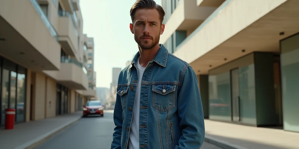 Ryan Gosling Drive Denim Jacket – Stylish Iconic Look on Alibaba.com