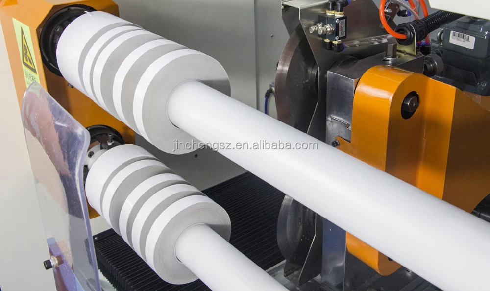 Automatic Double Shafts PVC Insulation Tape Cutting Machine