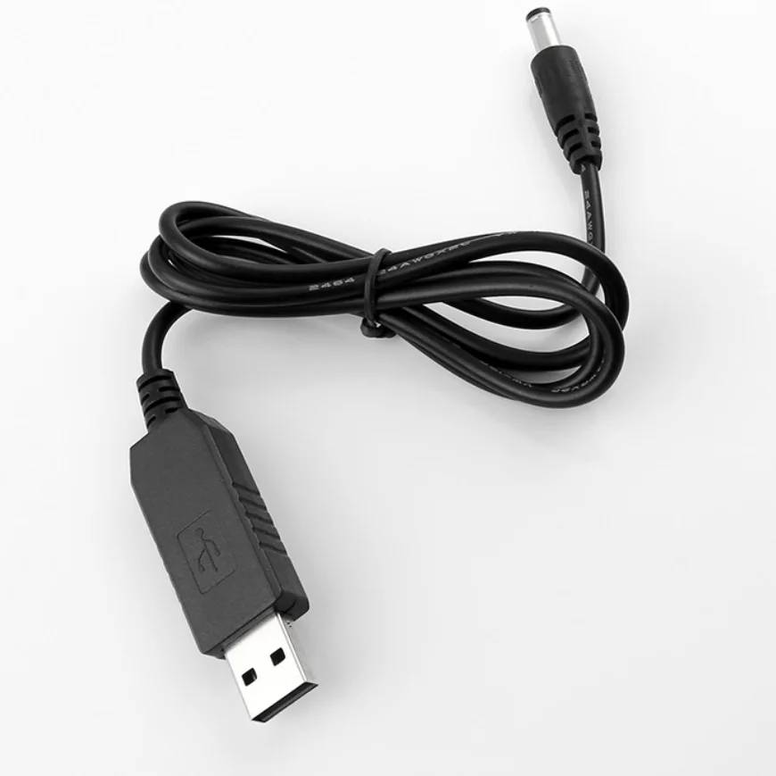 D1156 1 Meter Length Step up Usb Changer Cable Stepup 5.5mm*2.5mm ...
