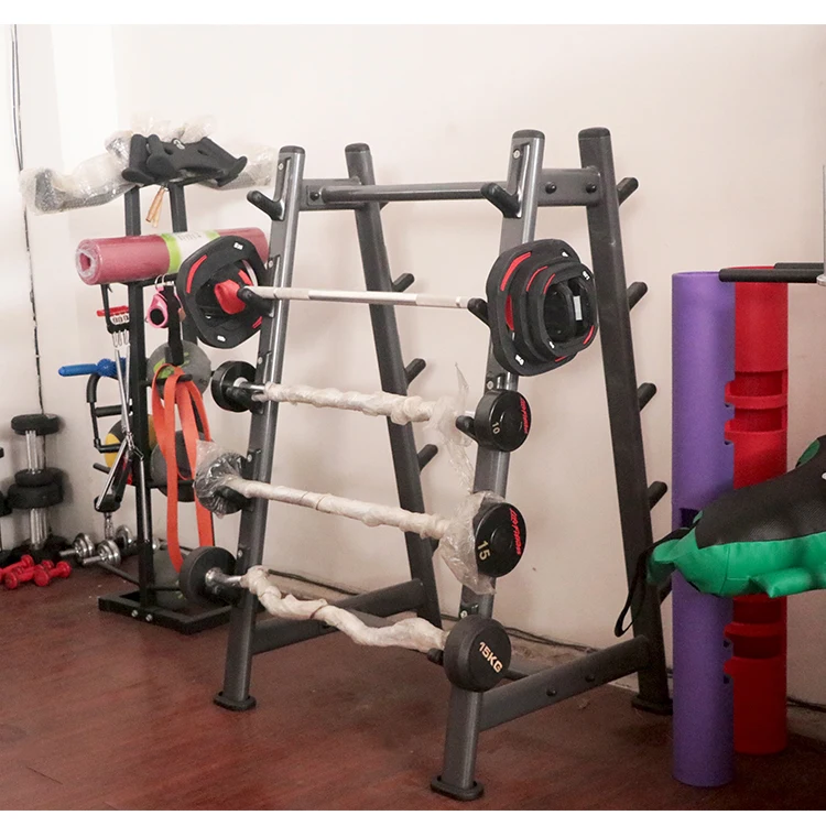 LJ-9812 Hot Weight Fixed W Barbell Set - 10kg, 20kg, 30kg, 45kg