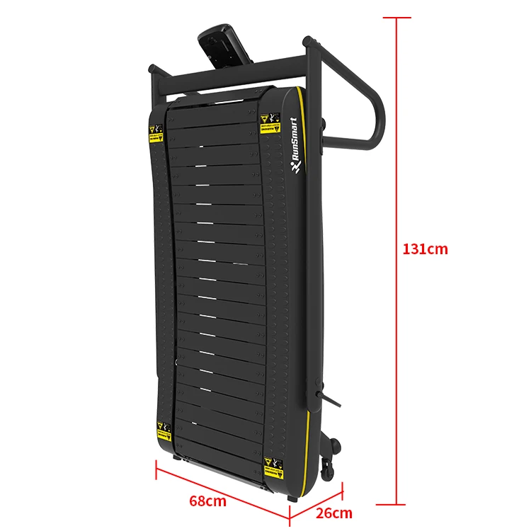 Runsmart Woodway Manual Curved Treadmill Fitness Running Machine Home ...