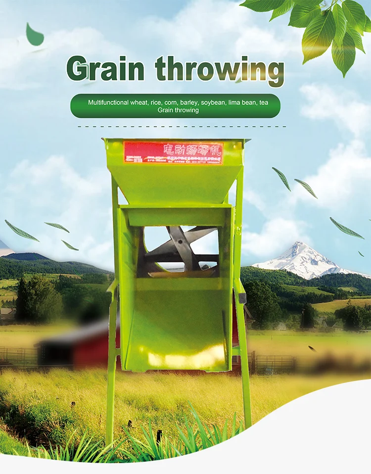 Durable Grain Winnowing Cleaning Machine Sorghum Seed Cocoa Bean ...