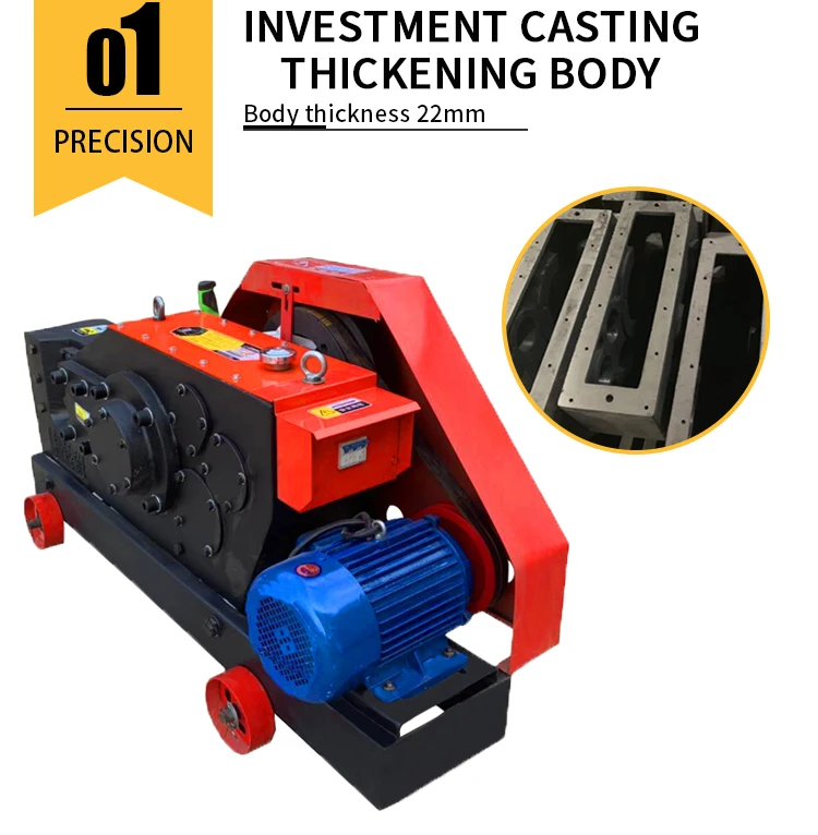 Hydraulic Manual Bar Cutter For Round Steel Iron Cutter 1 Phase Manual ...