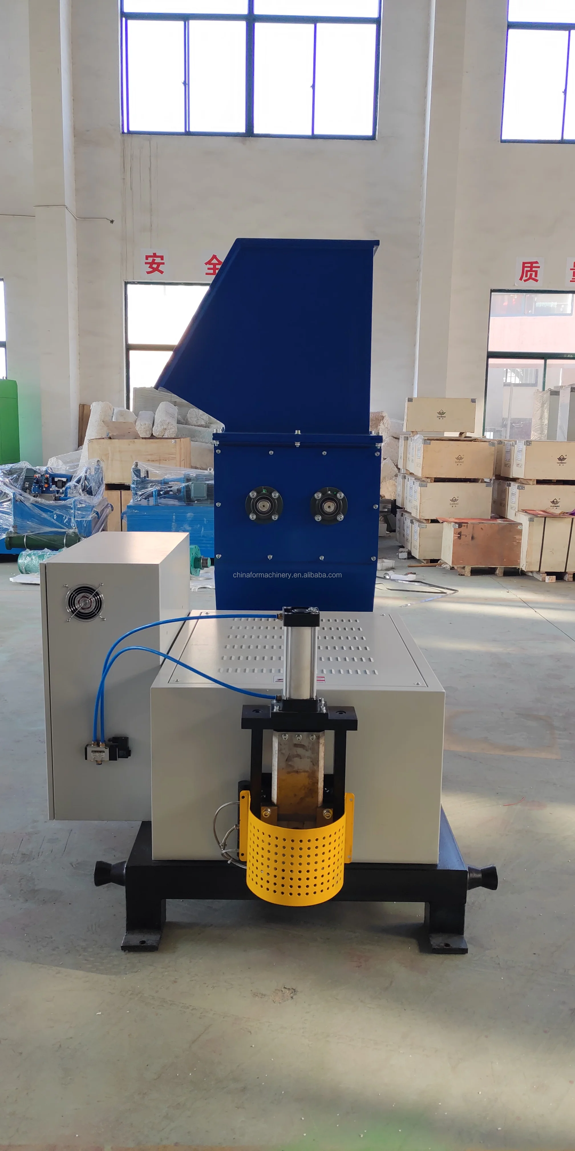 Foam Waste Eps Lumps Plastic Hot Melt Recycling Machine For Sale With ...