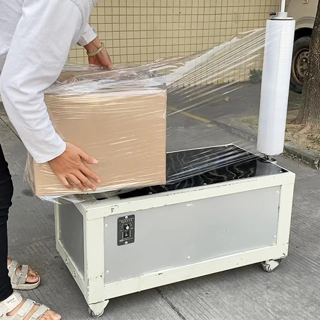 Efficient Pallet Wrapping with Manual Stretch Wrap Machine